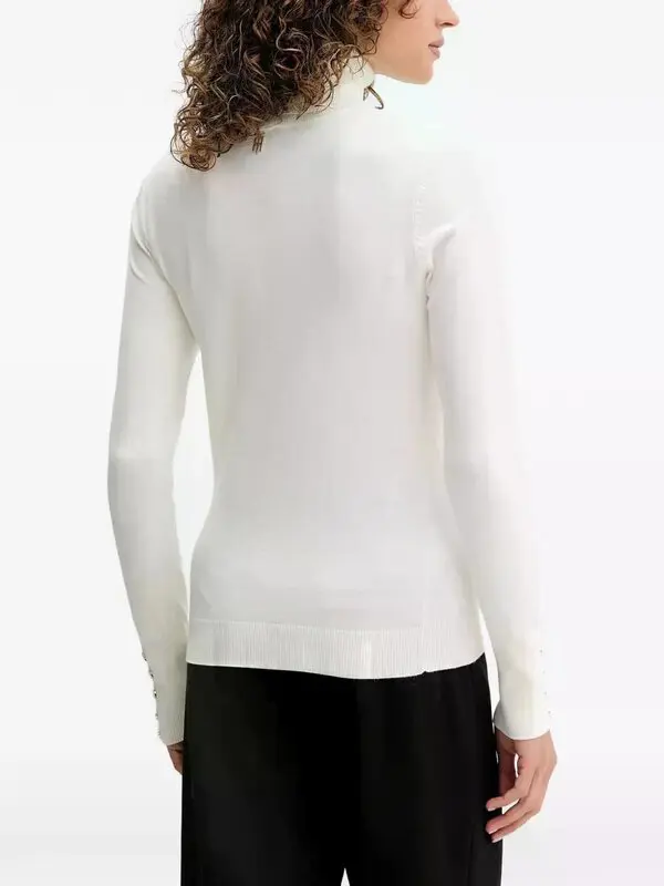 FRACOMINA Button-cuff Roll-neck T-shirt
