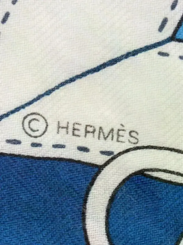 Hermès 2010s La Promenade Du Matin Scarf