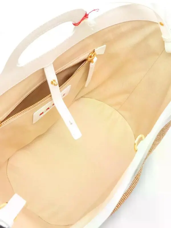 Marni Small Tropicalia Summer Two-way Handbag - Neutrals