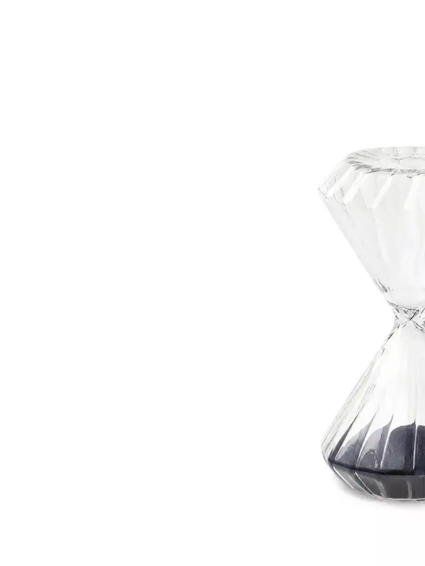 BITOSSI HOME Ribbed Glass Hourglass