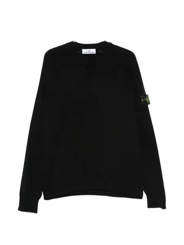 Stone Island Raglan-sleeves Sweater