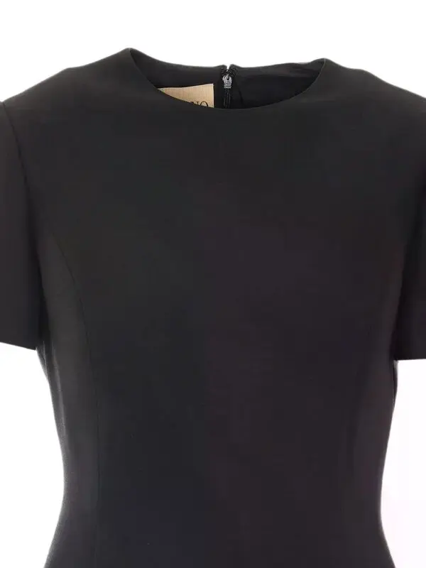 Valentino Garavani Lace-trim Mini Dress - Black