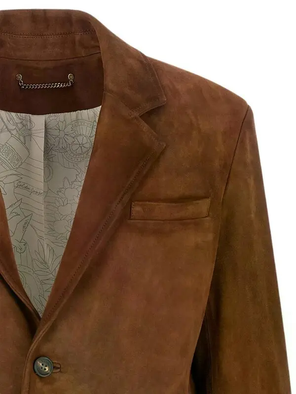 GOLDEN GOOSE Robyn Suede Blazer