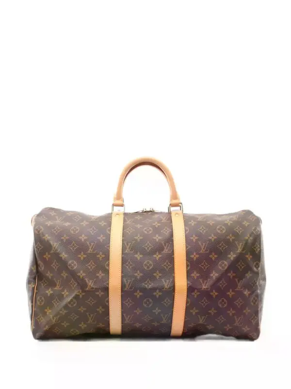 LOUIS VUITTON Keepall 50 Monogram Holdall - Brown
