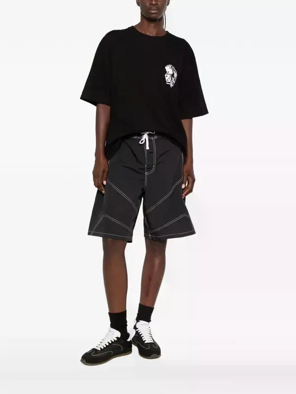 StÜssy Dice Print Cotton T-shirt