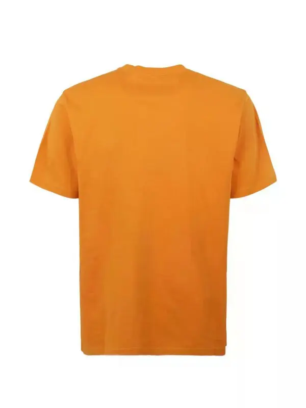 C.P. COMPANY Logo-print Jersey T-shirt - Orange