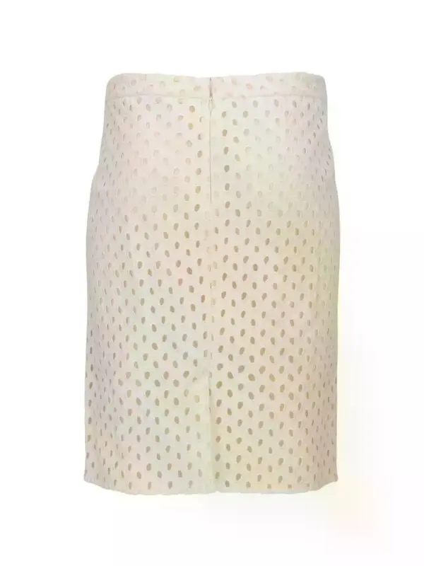 TOM FORD Eyelet-embroidered Mini Skirt