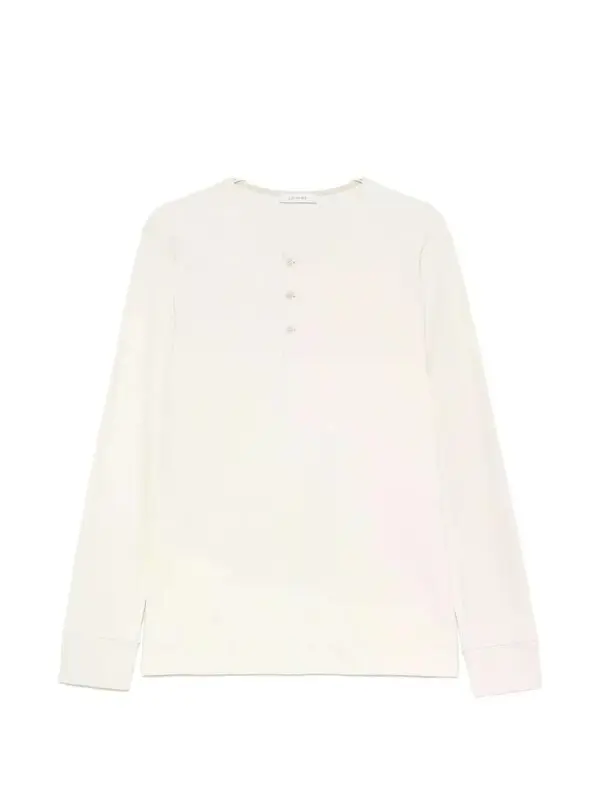 LEMAIRE Ribbed-knit Top - Neutrals