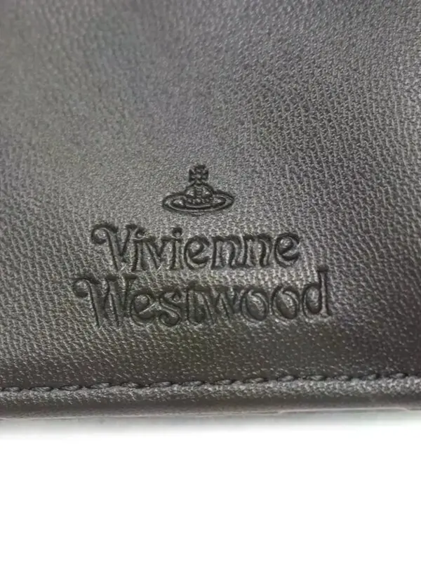 VIVIENNE WESTWOOD Saffiano Trifold Wallet
