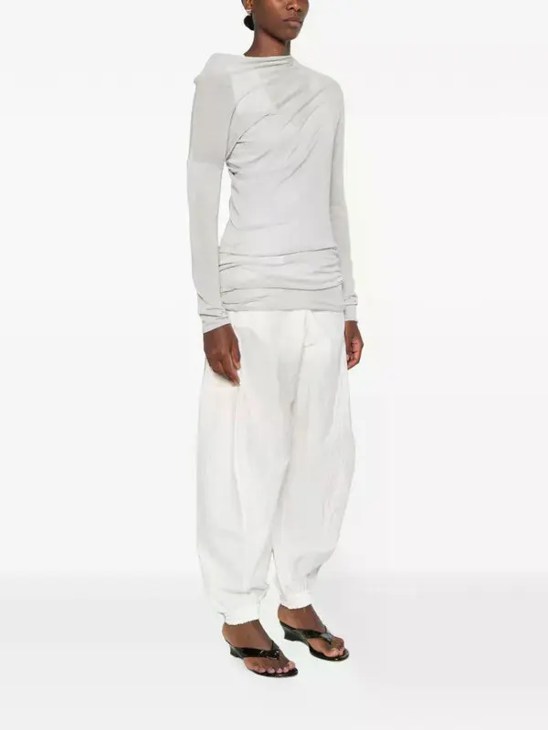 Paloma Wool Jojo Ruched Long Sleeve Top