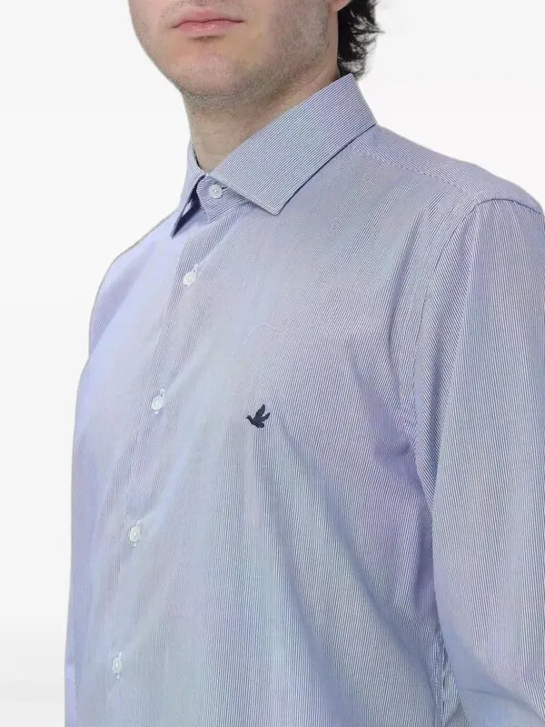 BROOKSFIELD Striped Button-down Shirt