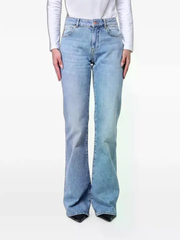 Emporio Armani J7j Flared Jeans - Blue