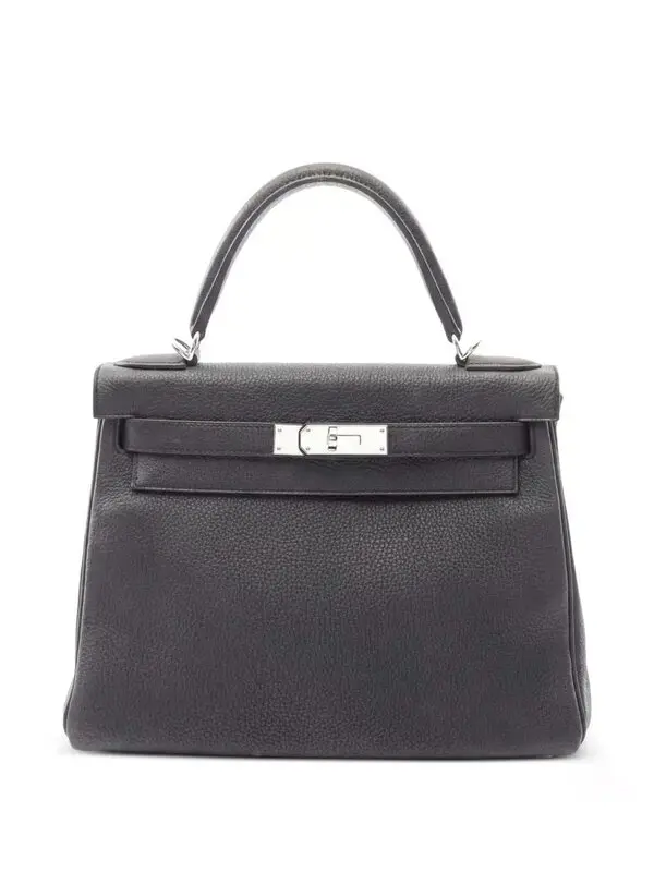 Hermès Kelly 28 Tote Bag - Black