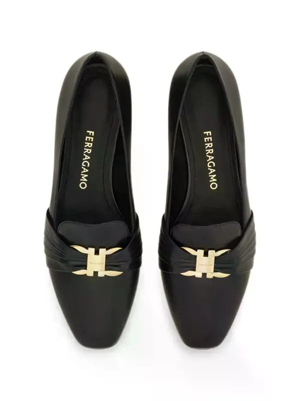 FERRAGAMO Gancini Ornament Loafers