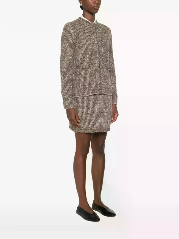 Fabiana Filippi Sequin-embellished Tweed Jacket