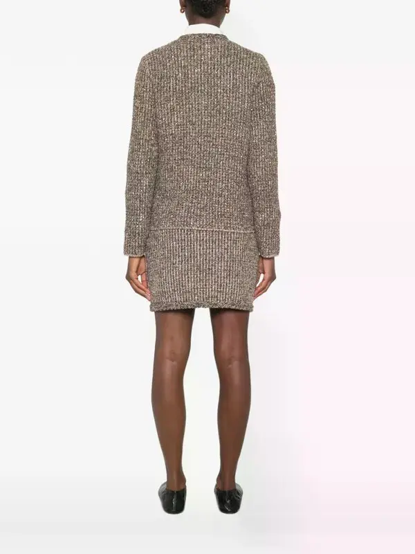 Fabiana Filippi Sequin-embellished Tweed Jacket