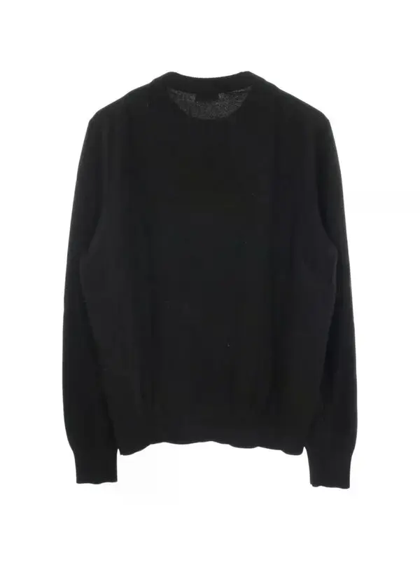 Dior 2000s Kenny Scharf Embroidered Cashmere Sweater