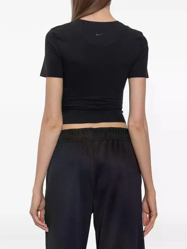 Nike Swoosh Logo Cropped T-shirt