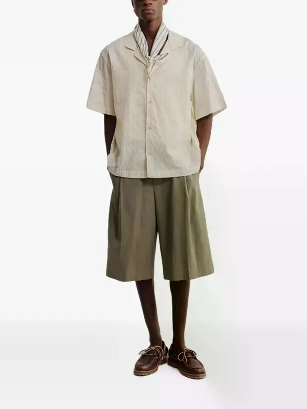 A KIND OF GUISE Samata Striped Shirt - Neutrals