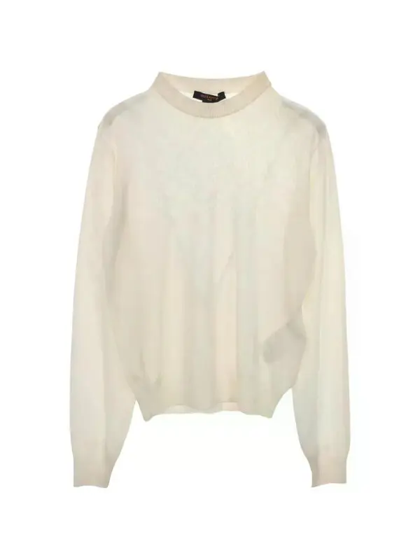 LOUIS VUITTON Monogram Knit Sweater