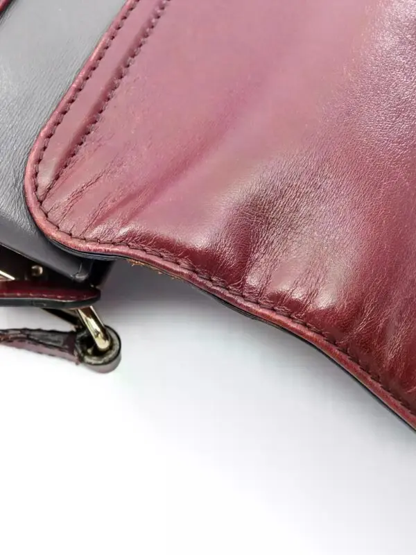 BVLGARI 2000s Leather Shoulder Bag