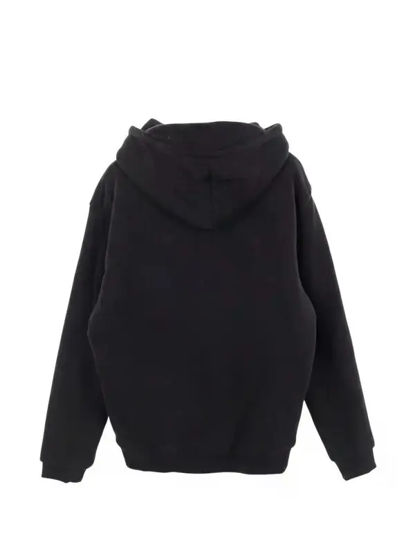 Celine 2010s Logo Detail Zip-up Hooded Jacket