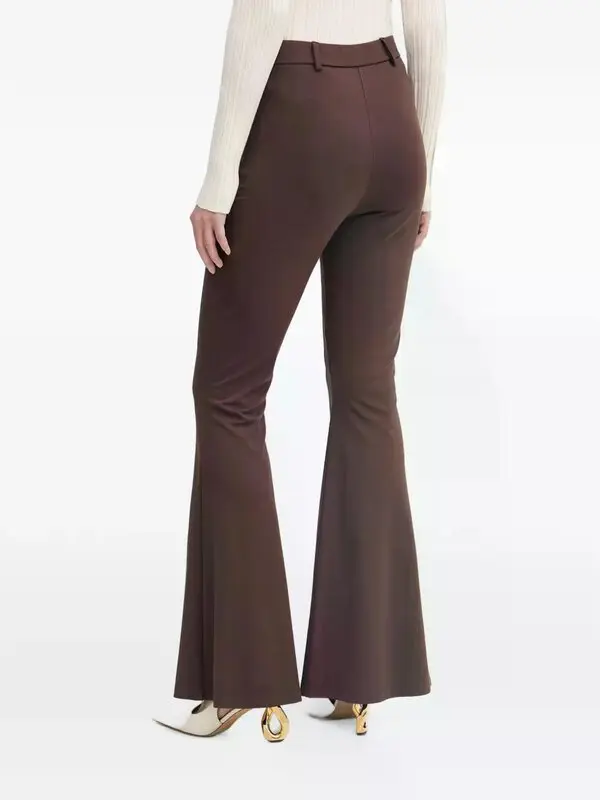 HAVEONE Seam-detail Flared Trousers