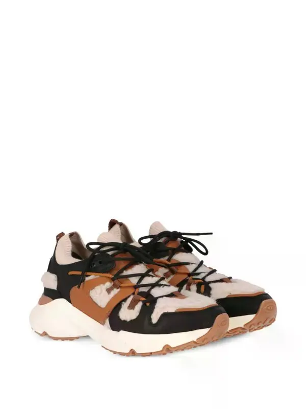 TOD'S Panelled Chunky Sole Sneakers