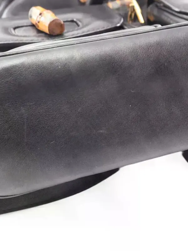 Gucci 1998 Bamboo Leather Backpack