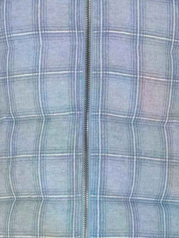 Isaia Check-pattern Hooded Gilet