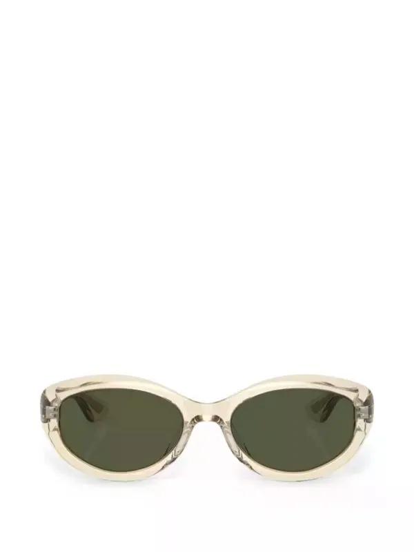 Oliver Spencer 1969c Oval Sunglasses - Neutrals