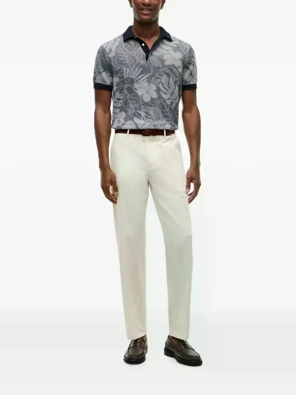 Tommy Hilfiger Pressed-crease Straight-leg Trousers