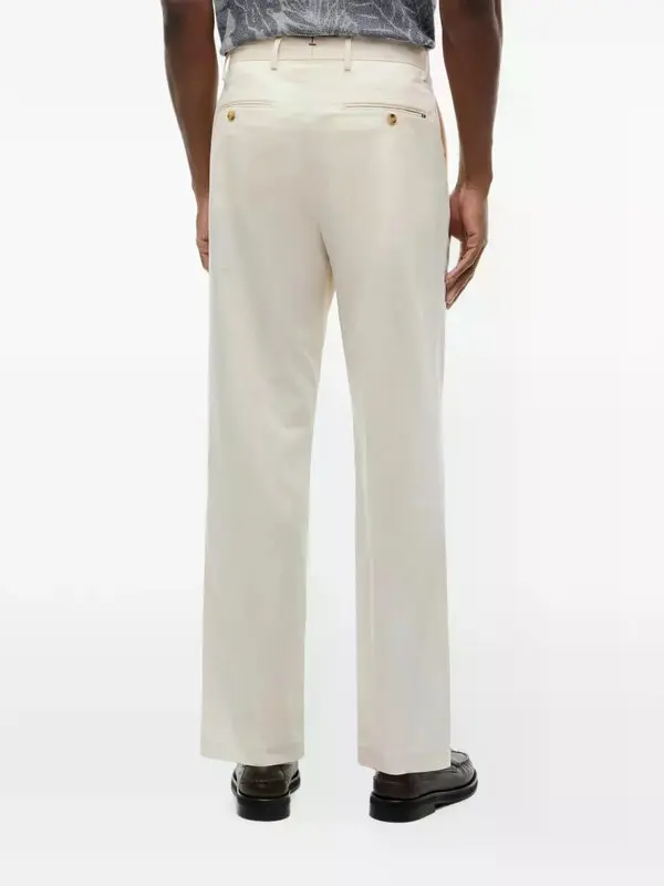 Tommy Hilfiger Pressed-crease Straight-leg Trousers