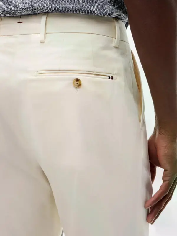 Tommy Hilfiger Pressed-crease Straight-leg Trousers