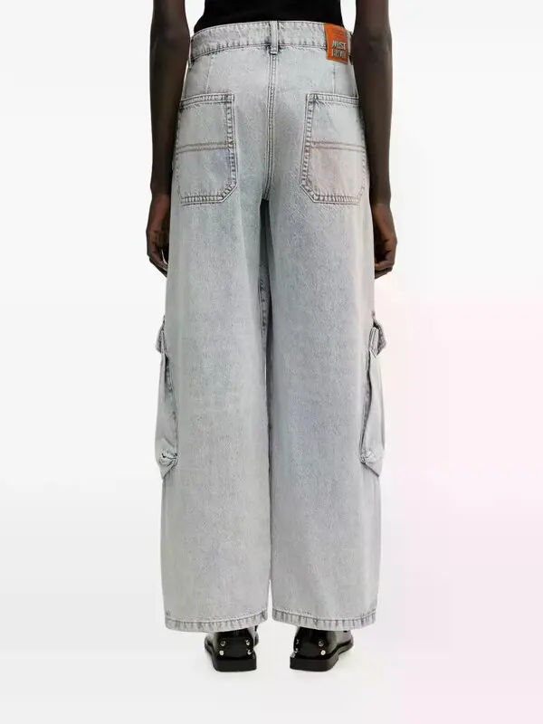 WRSTBHVR Blake Faded-wash Cargo Pants
