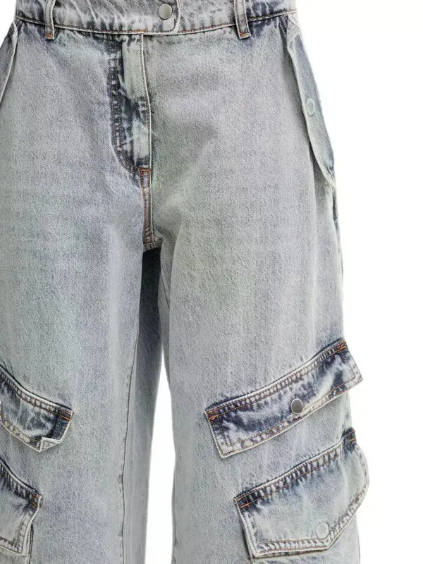 WRSTBHVR Blake Faded-wash Cargo Pants