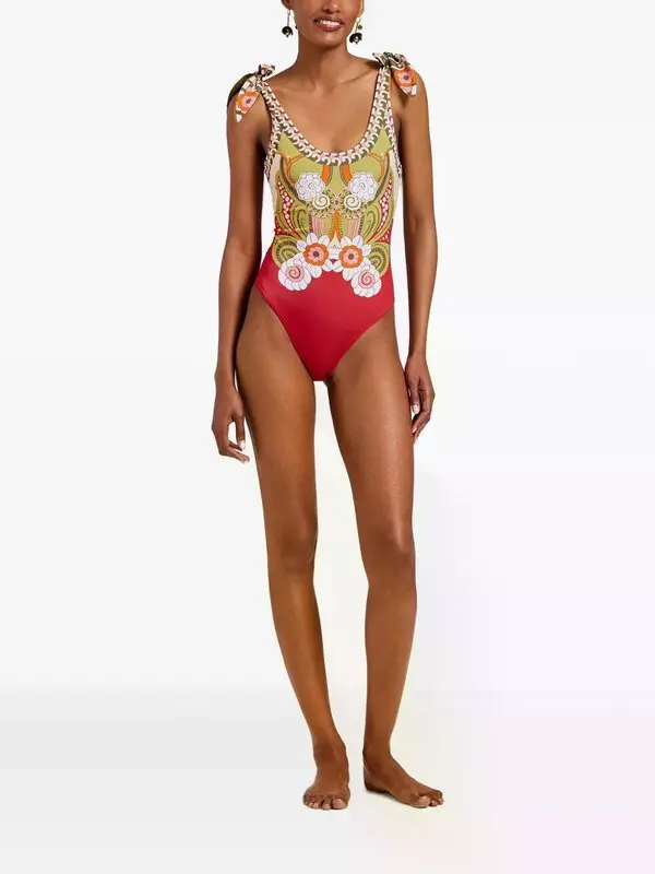 La DoubleJ Pammy Reversible Swimsuit - Red