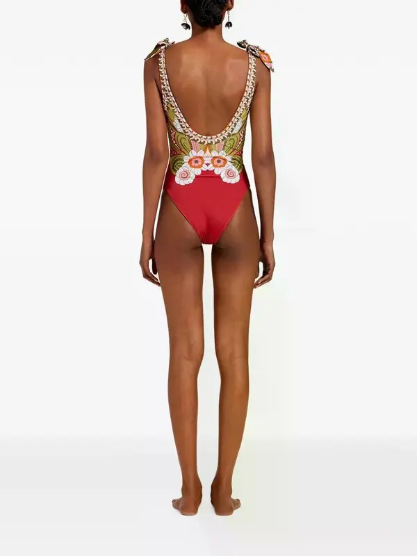 La DoubleJ Pammy Reversible Swimsuit - Red