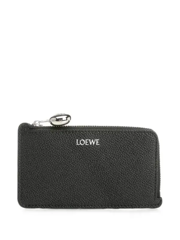 Loewe Pebble Card Holder - Black