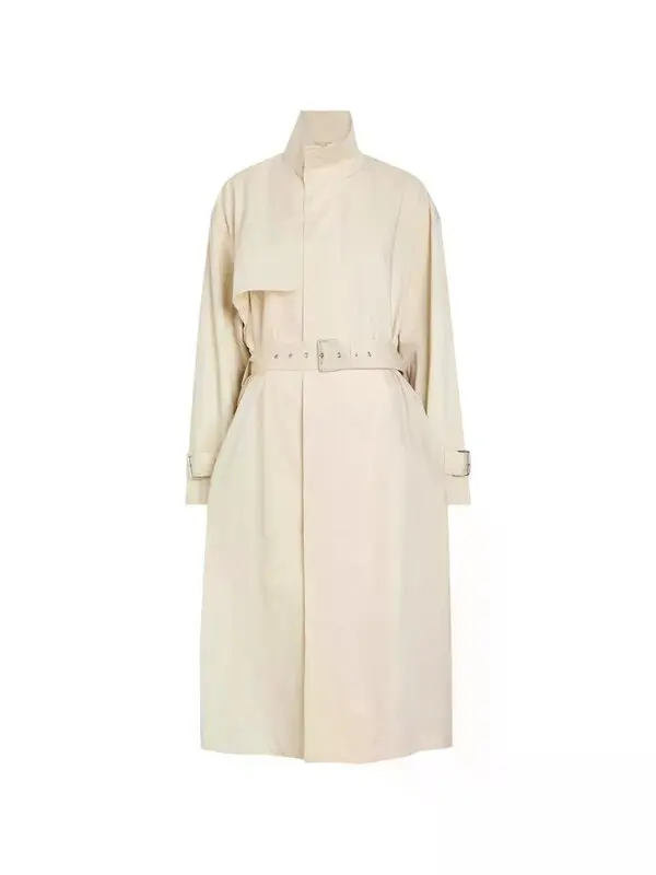 FRAME The Field Belted Trench Coat - Neutrals