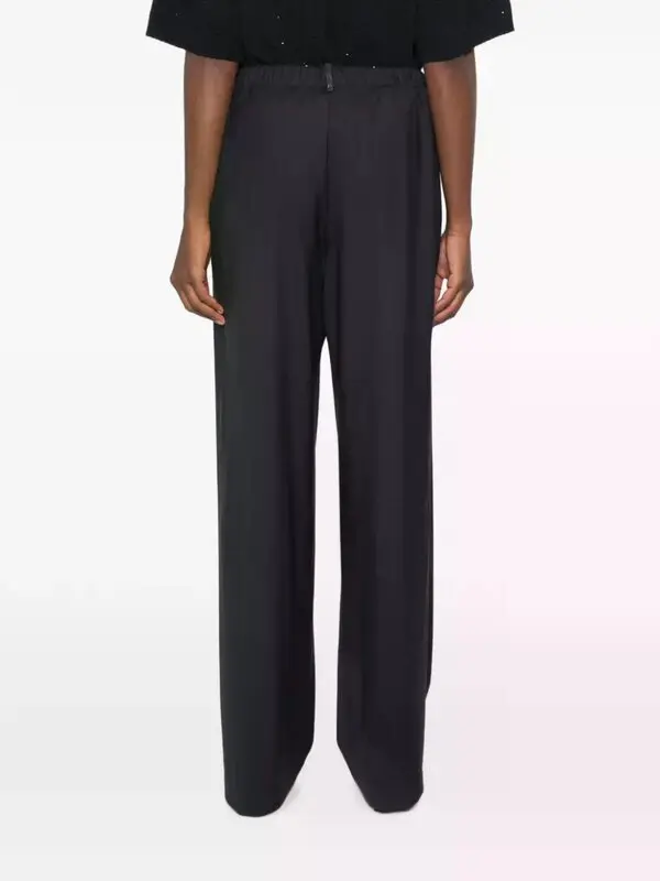 Fabiana Filippi Elasticated Waistband Wide-leg Trousers