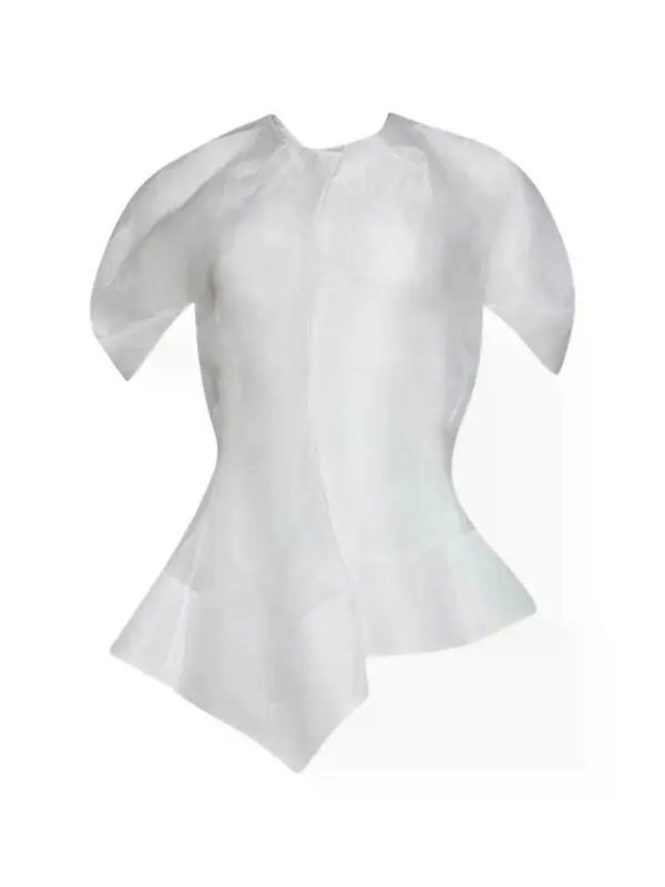Khaite Rumi Asymmetric Hem Top