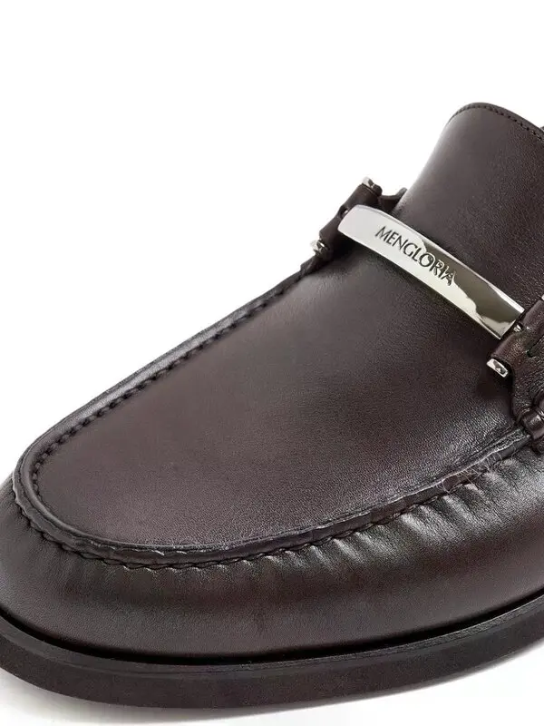 MENGLORIA Wynn Logo-plaque Loafers