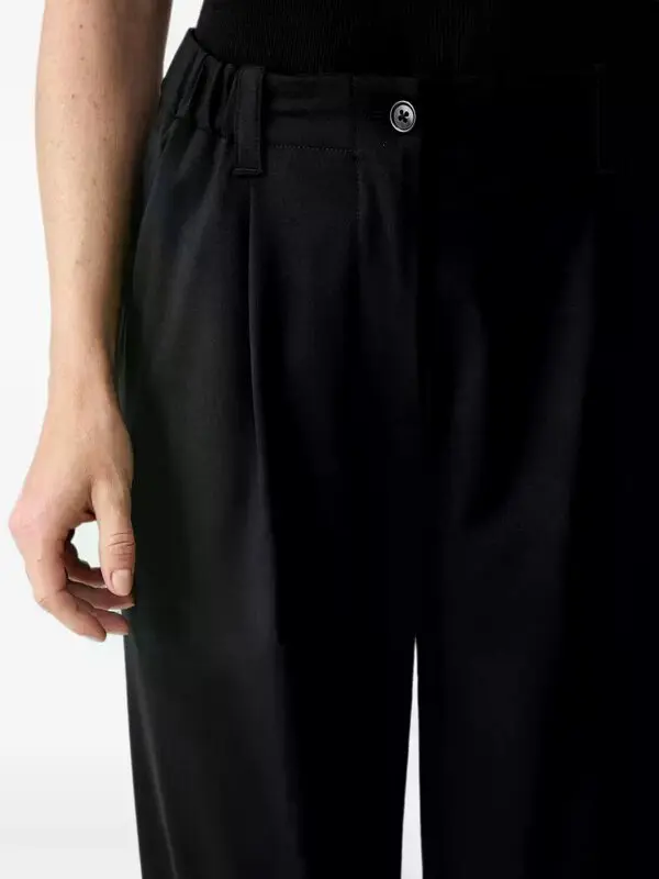 Kenzo Pleated Straight-leg Trousers
