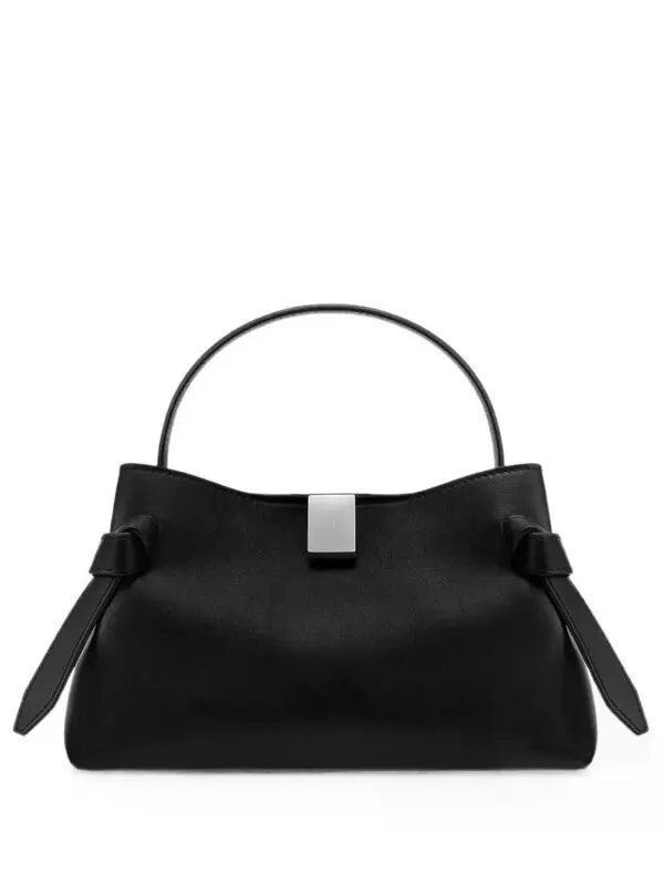Yuzefi Mini Gyoza Leather Tote Bag - Brown