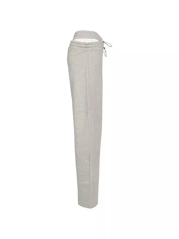 Attico Double-waistband Fleece Joggers