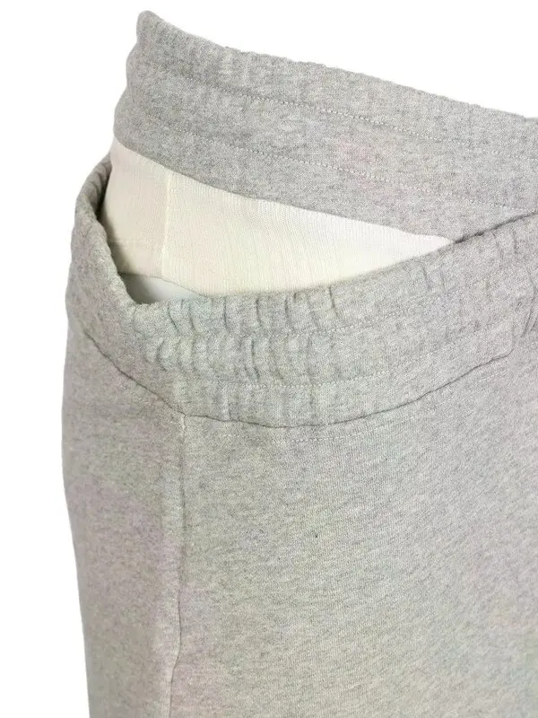 Attico Double-waistband Fleece Joggers