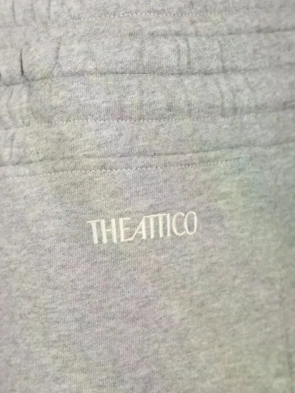 Attico Double-waistband Fleece Joggers