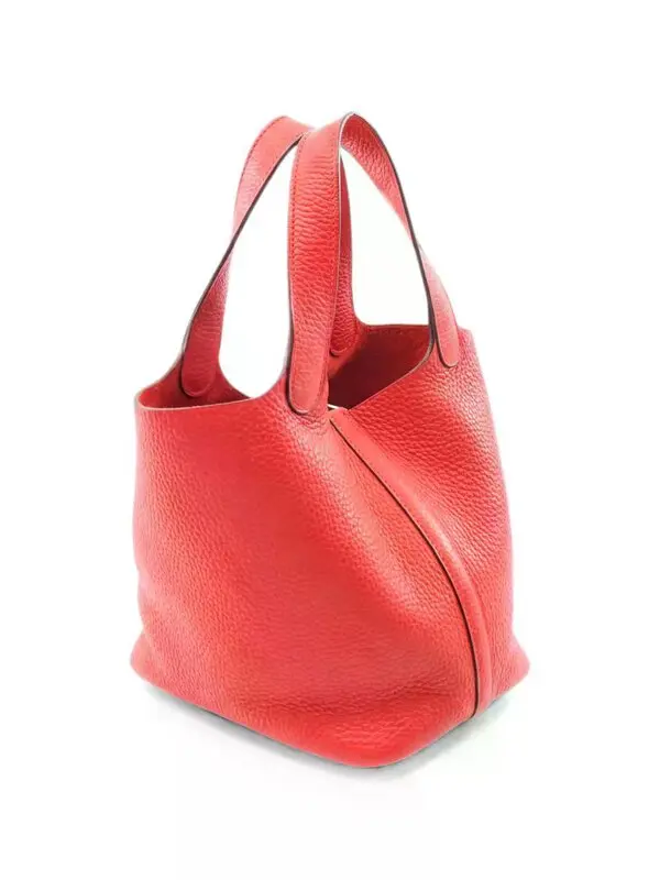 Hermès 2017 Pm Picotin Lock Leather Tote Bag