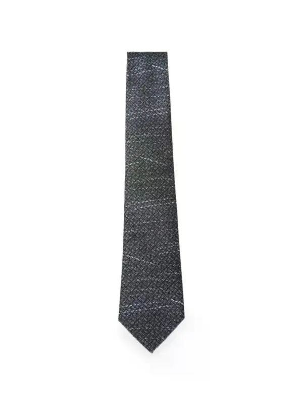 Emporio Armani Geometric Pattern Tie